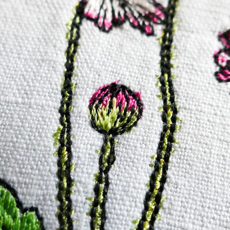 Elvesideas - machine embroidery design - Daisy Delight