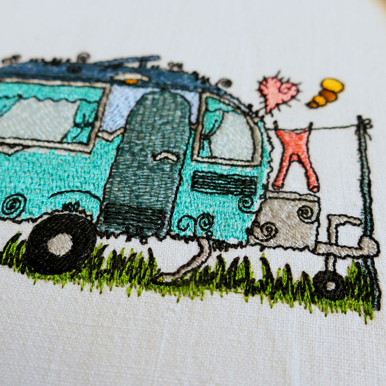 Elvesideas - machine embroidery design - Doodle Caravan